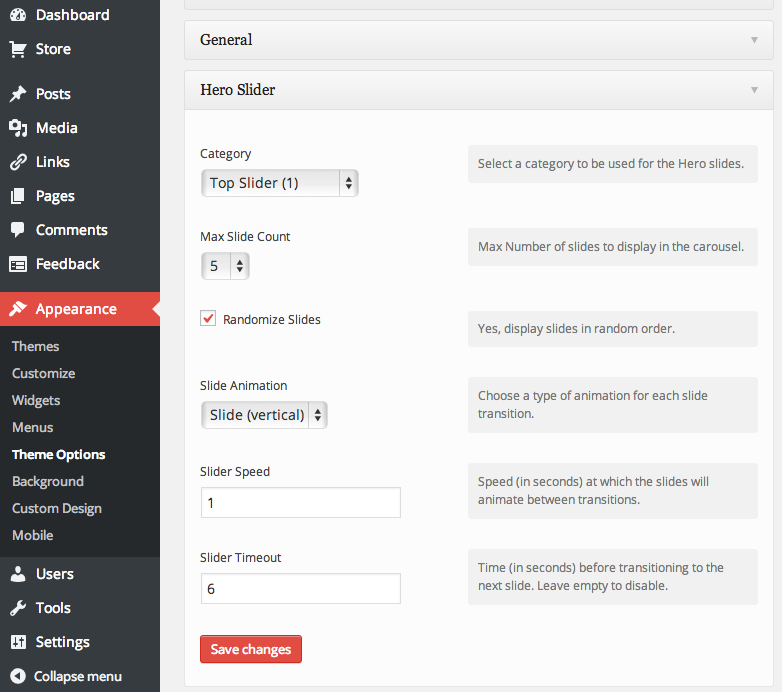 Setting the Hero Slides | WordPress.com Forums