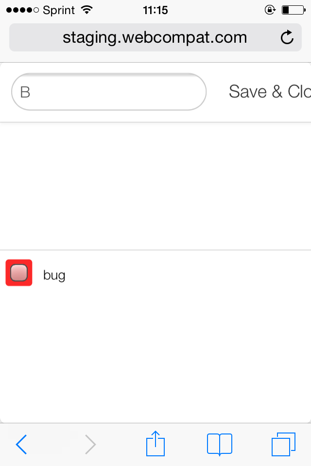label editor - fullscreen mobile · Issue #223 · webcompat/webcompat.com · GitHub