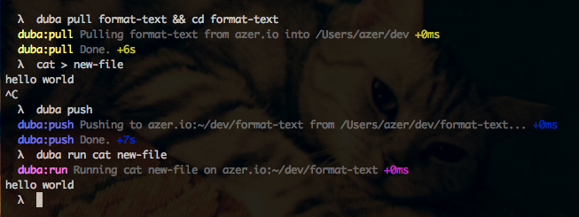 GitHub - azer/duba: CLI tool for managing multiple remote and local workspaces using SSH