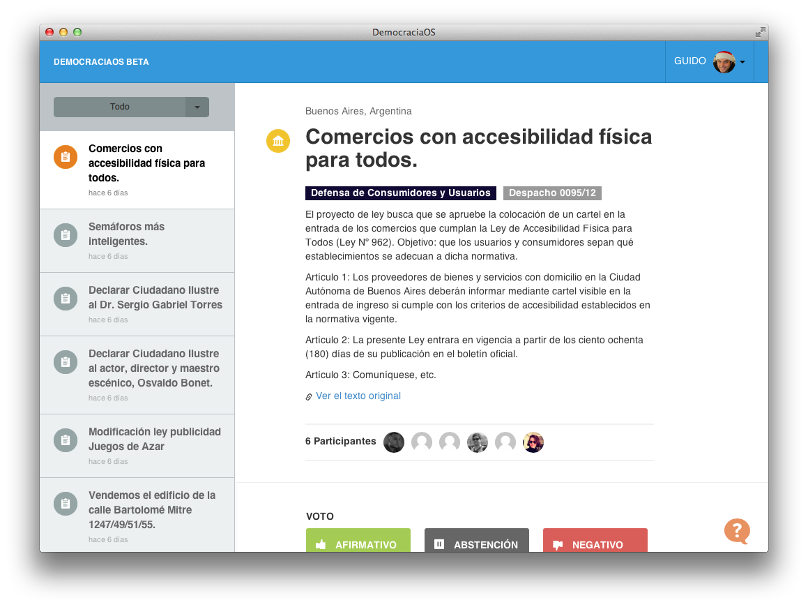 GitHub - NoGRo/app: DemocracyOS is an online space for deliberation and voting on political ...